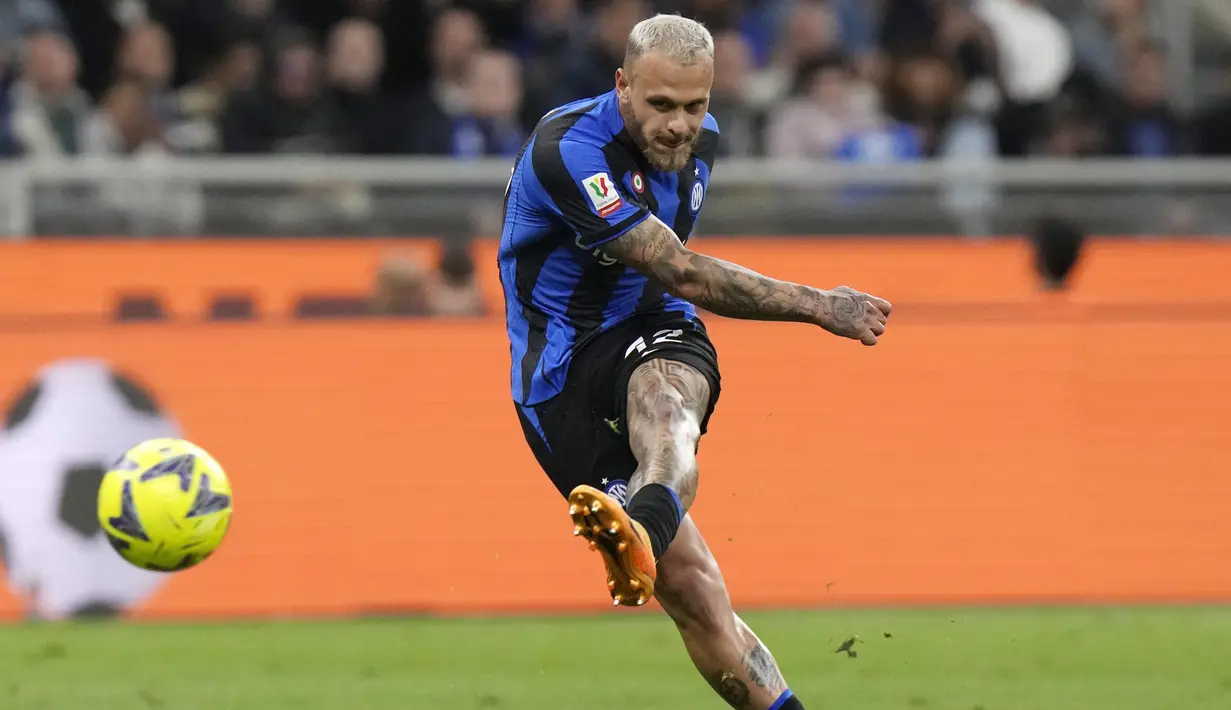 Foto: Gol Semata Wayang Dimarco Bawa Inter Milan Singkirkan Juventus dari Coppa Italia - Dunia ...