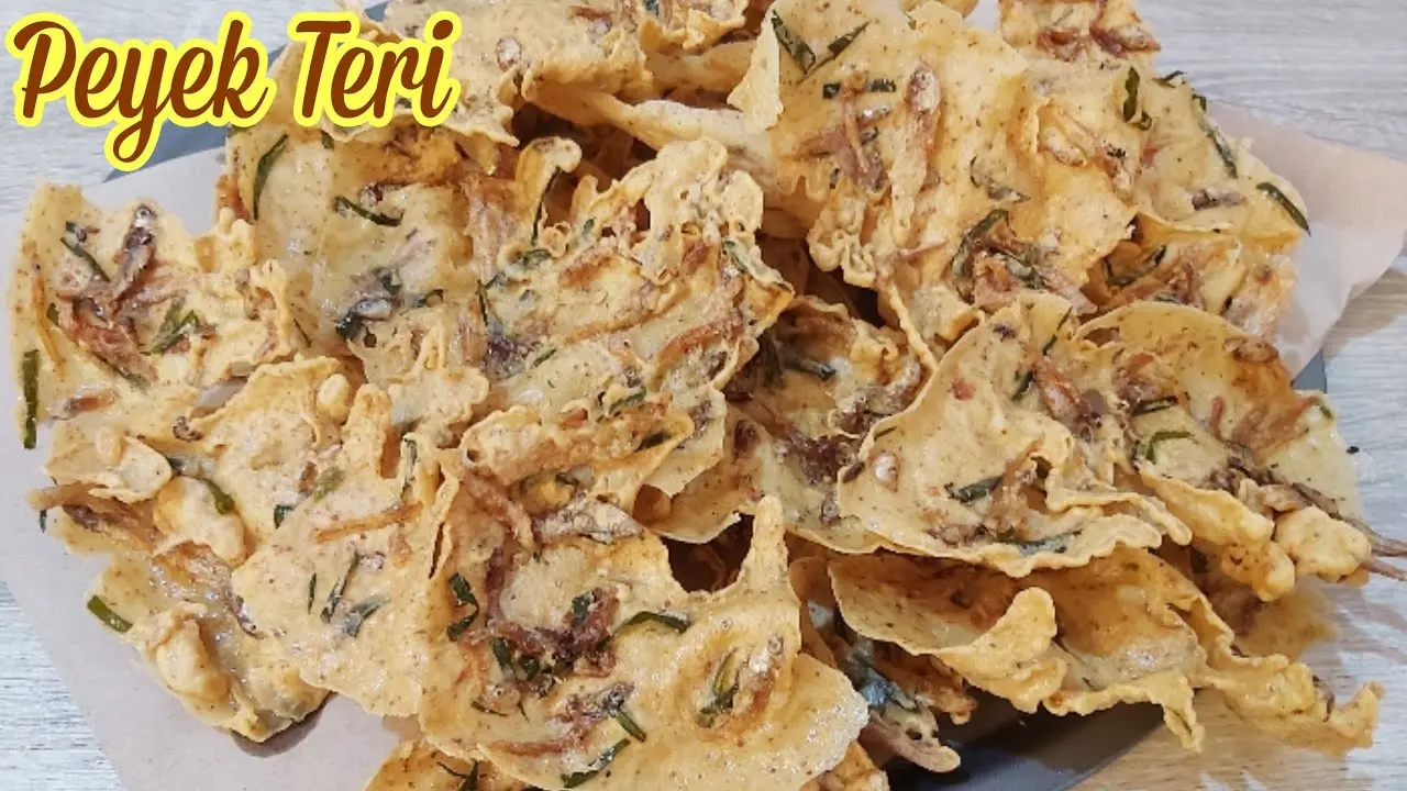 5 Cara Bikin Peyek Teri Gurih dan Renyah, Cocok untuk Camilan atau Lauk - Hot Liputan6.com