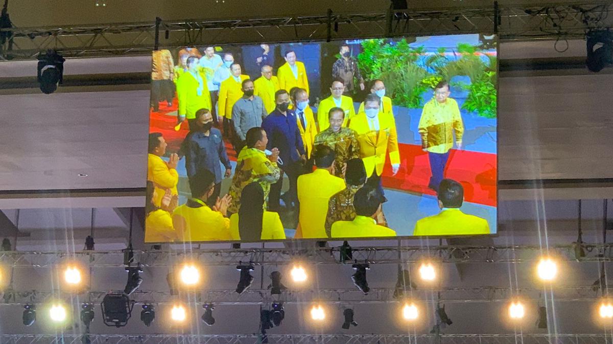 Jokowi Hadiri Puncak Perayaan HUT Golkar ke-58 - News Liputan6.com