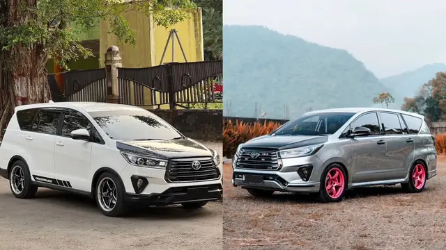10 Potret Modifikasi Innova Diesel Khas Cumi Darat, MPV Enak Buat ...