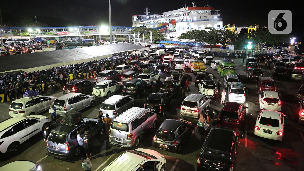 Ingat, Pemudik Mobil ke Sumatera Lewat Pelabuhan Merak dan Motor ...