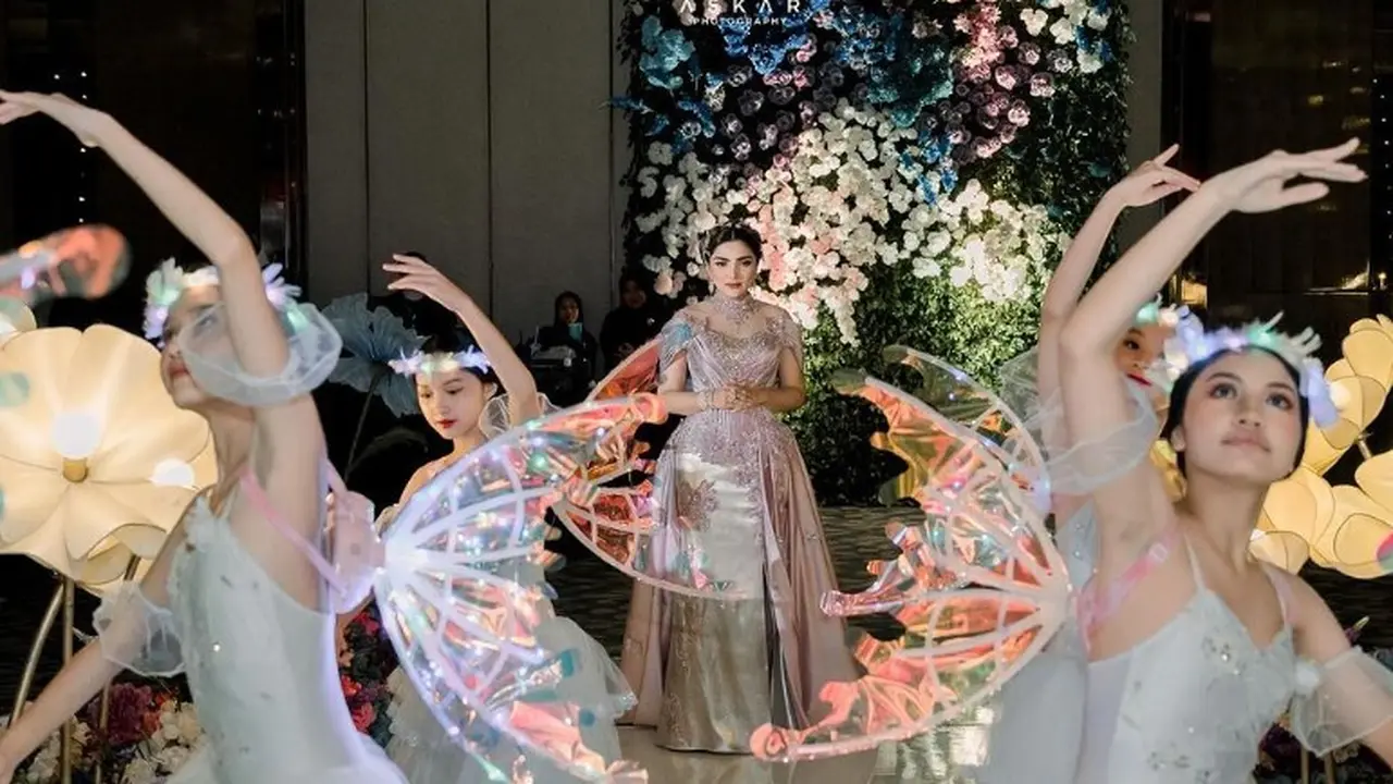 Potret Geng Cendol Jadi Peri-Peri Cantik Warna-Warni di Ultah Ashanty ke-40