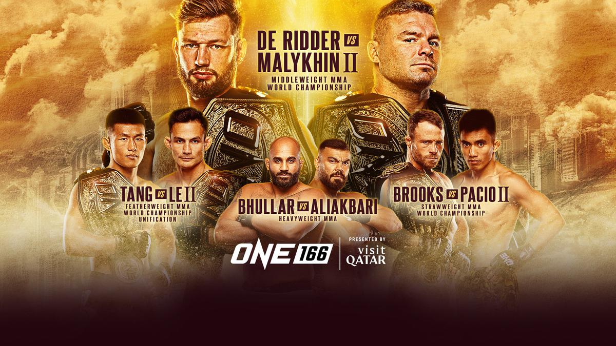 ONE 166 Digelar di Qatar, Hadirkan 3 Kejuaraan Dunia - Bola Liputan6.com