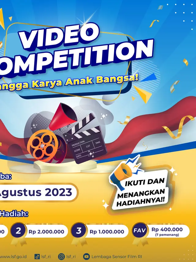 LSF Gelar Kompetisi Video Berhadiah Jutaan Rupiah, Begini Caranya Ikut Serta - ShowBiz Liputan6.com