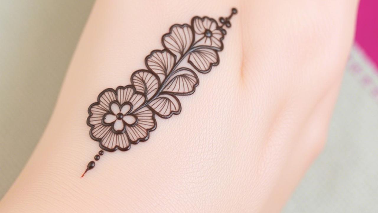15 Desain Henna Simple dan Penuh Makna, Mudah Dibuat dan Memukau