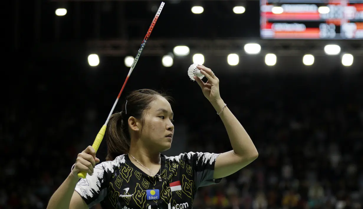 FOTO: Fitriani dan Ruselli Hartawan Tumbang di Indonesia Masters 2020 ...