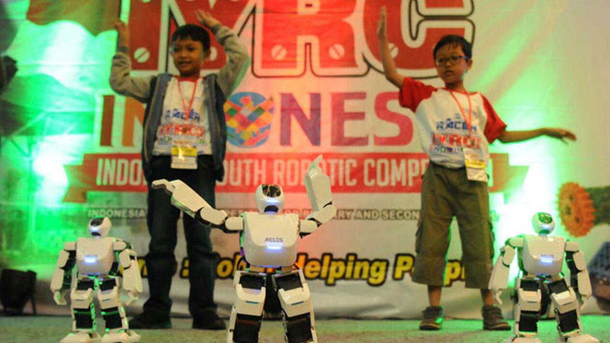 Siap Bersaing di Dunia, 500 Anak Indonesia Ikut Kompetisi Merakit Robot ...