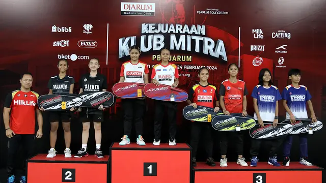 363 Pebulutangkis Muda Unjuk Kemampuan di Kejuaraan Klub Mitra PB Djarum 2024 - Ragam Bola.com
