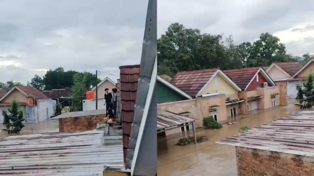 Banjir Besar Kepung Jati Agung Lampung Selatan, Warga Dievakuasi dari ...