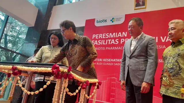 Dorong Biofarmasi Dalam Negeri, Menkes Budi Resmikan Fasilitas Produksi ...