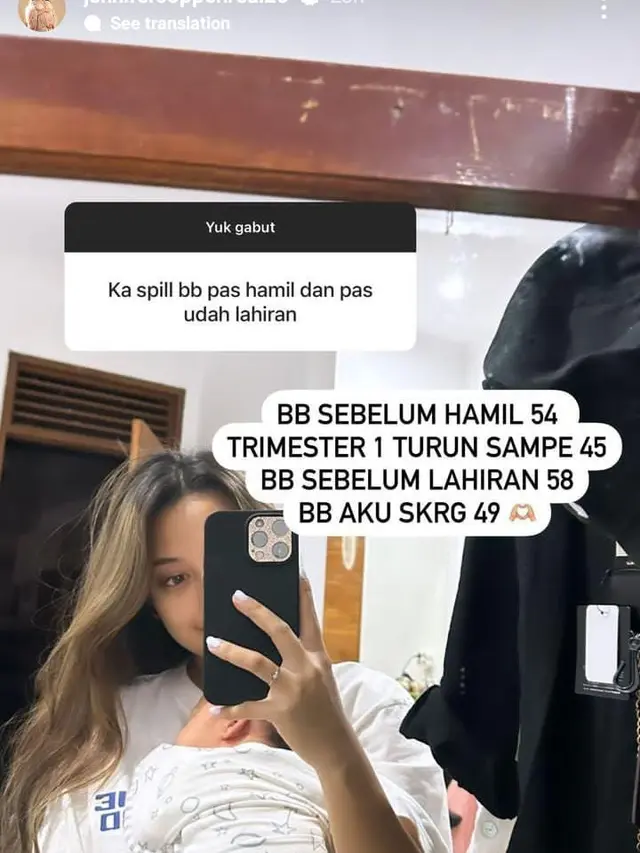 Jennifer Coppen Bagikan Tips Jaga Berat Badan Saat Hamil dan Pasca ...
