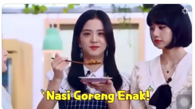Reaksi Lisa BLACKPINK Usai Makan Nasi Goreng Indonesia Bikin Warganet Gemas - Lifestyle Liputan6.com