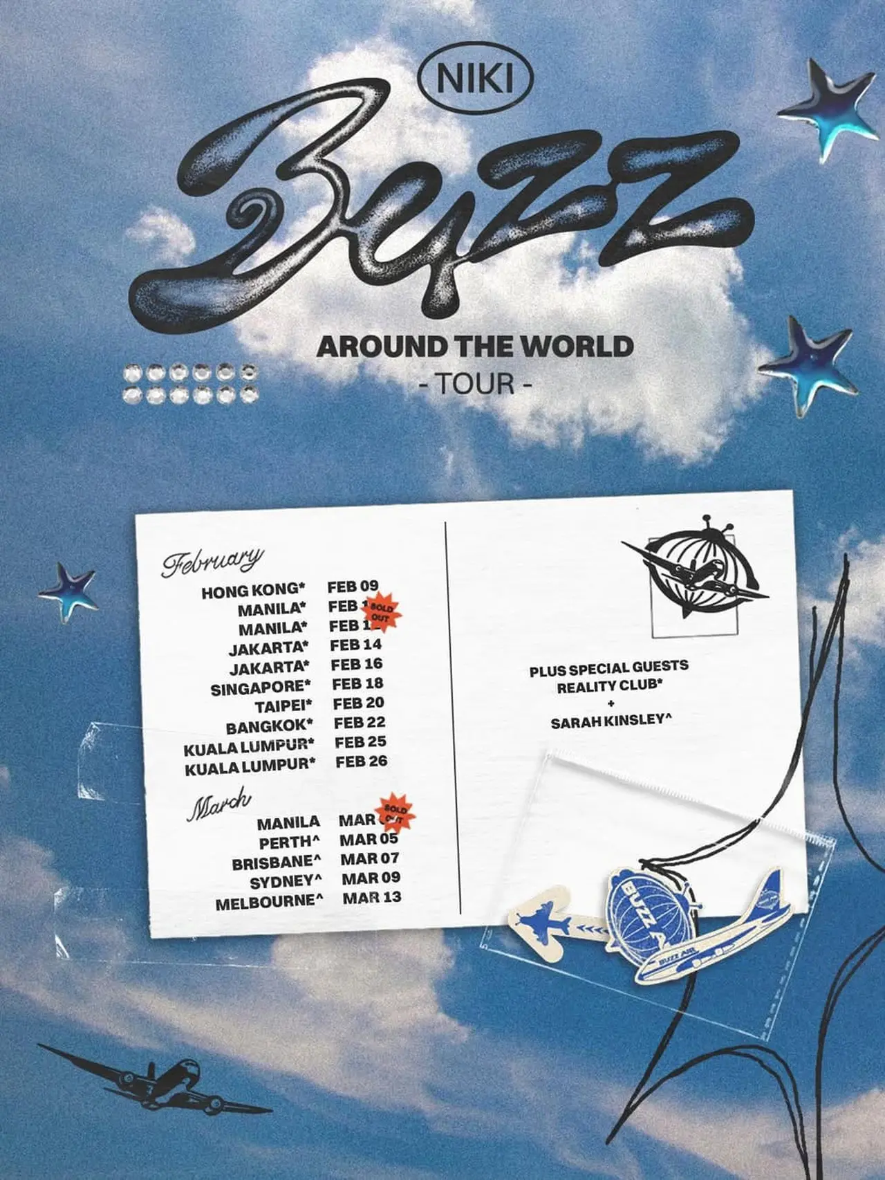 Niki Zefanya Sambut Konser Buzz Around The World Tour Asia-Australia ...