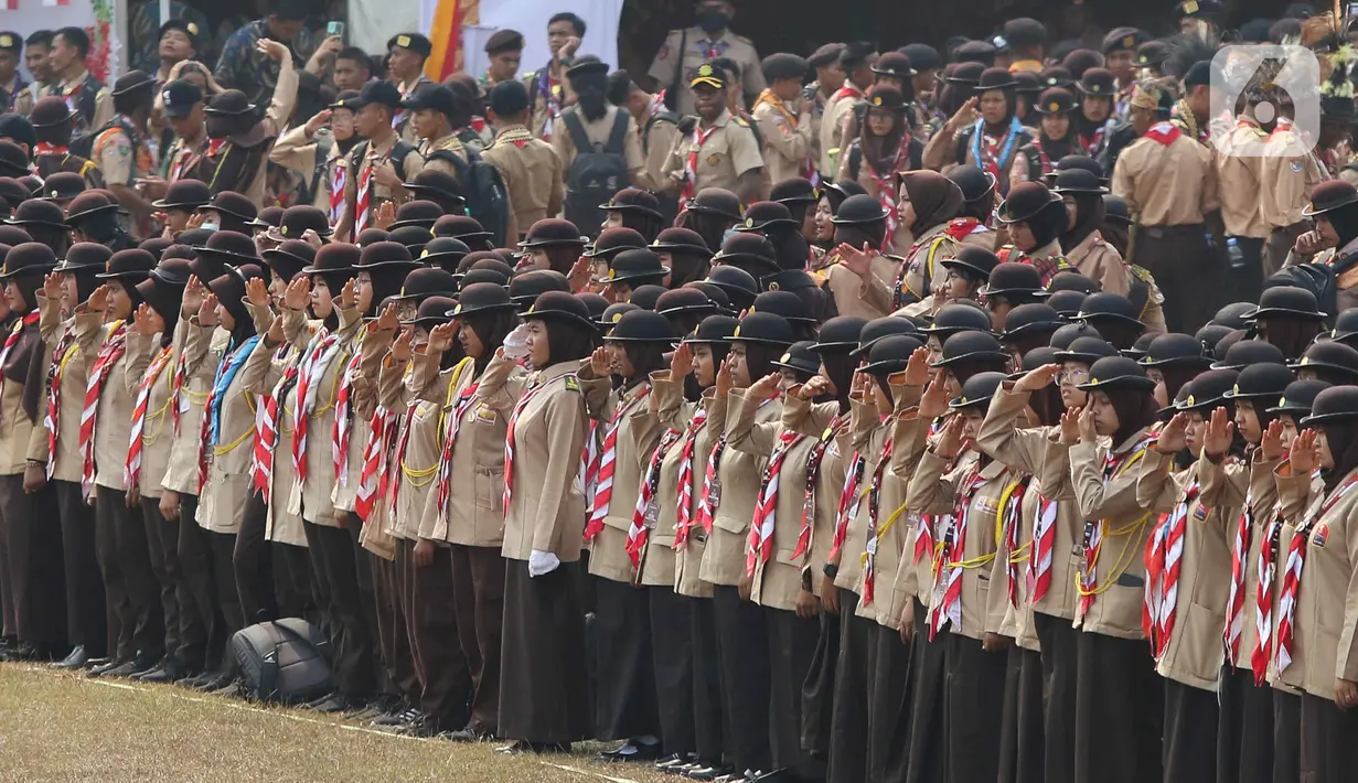 Wapres Ma’ruf Amin Hadiri Upacara Peringatan Hari Pramuka ke-62 di ...