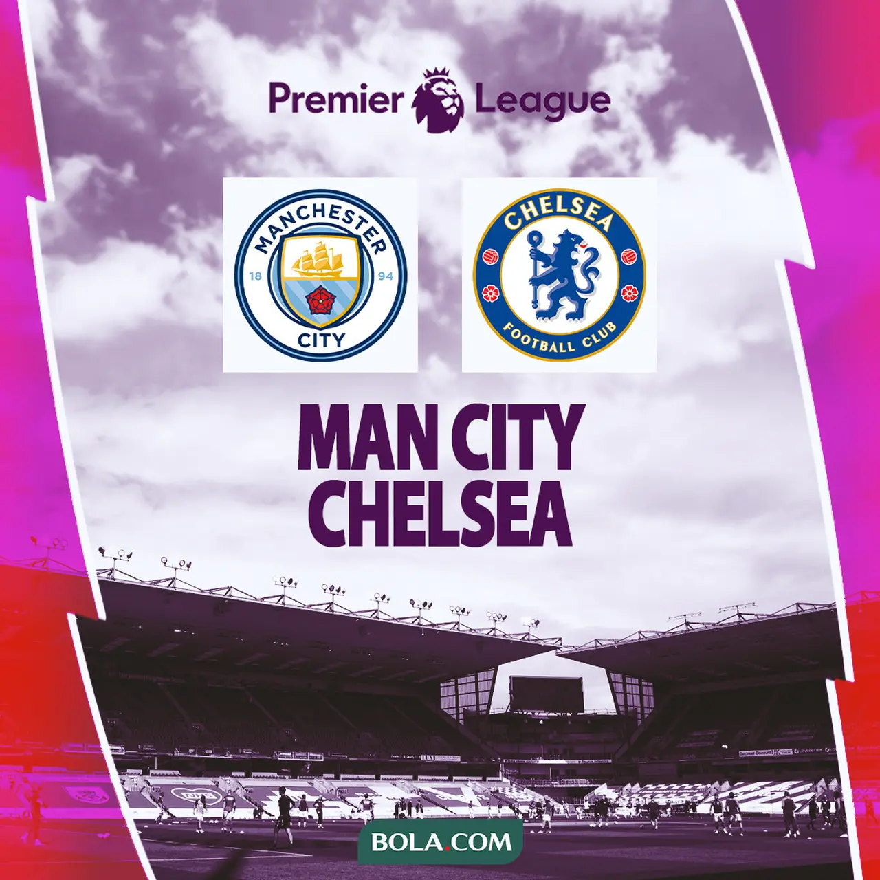 Link Live Streaming Liga Inggris di Vidio: Man City Vs Chelsea - Inggris Bola.com