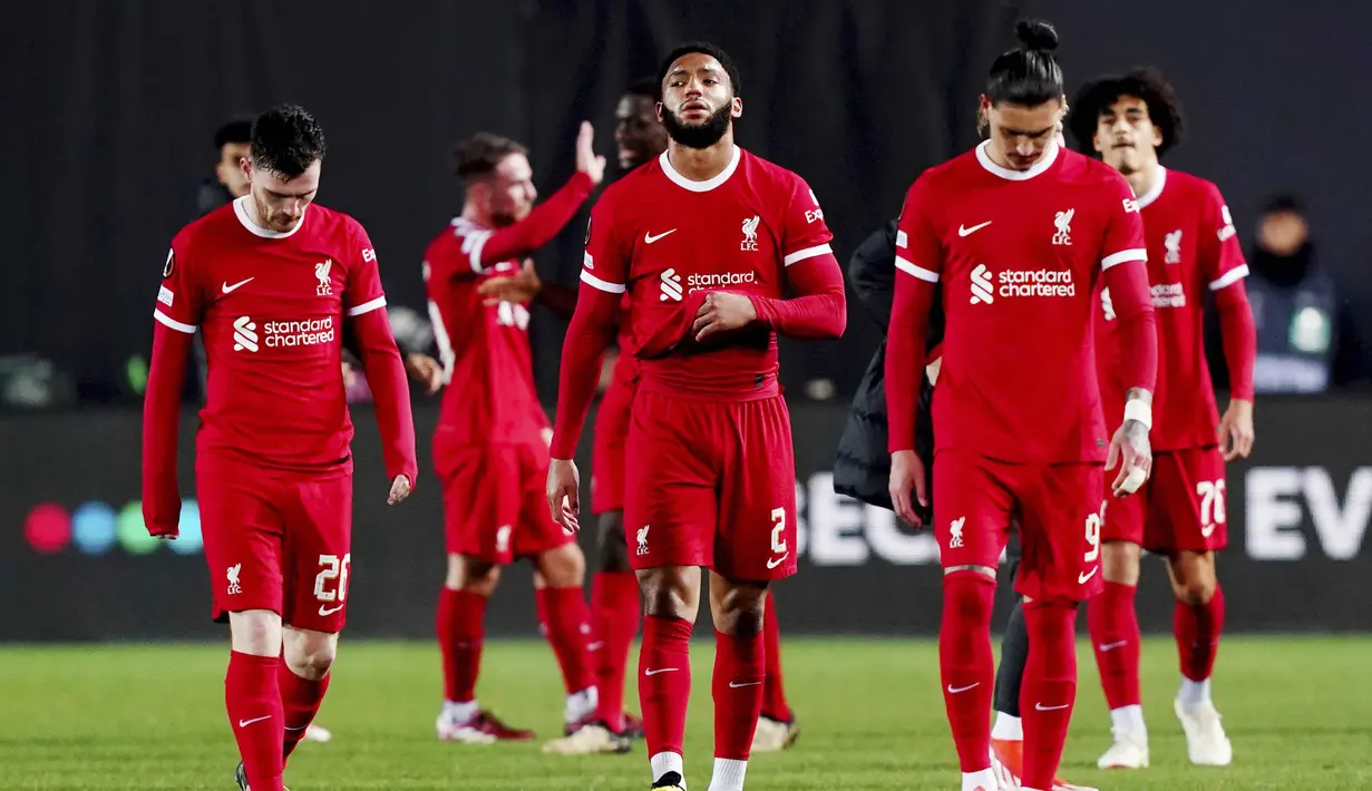 Foto: Jurgen Klopp Angkat Topi untuk Atalanta, Liverpool Tersingkir ...