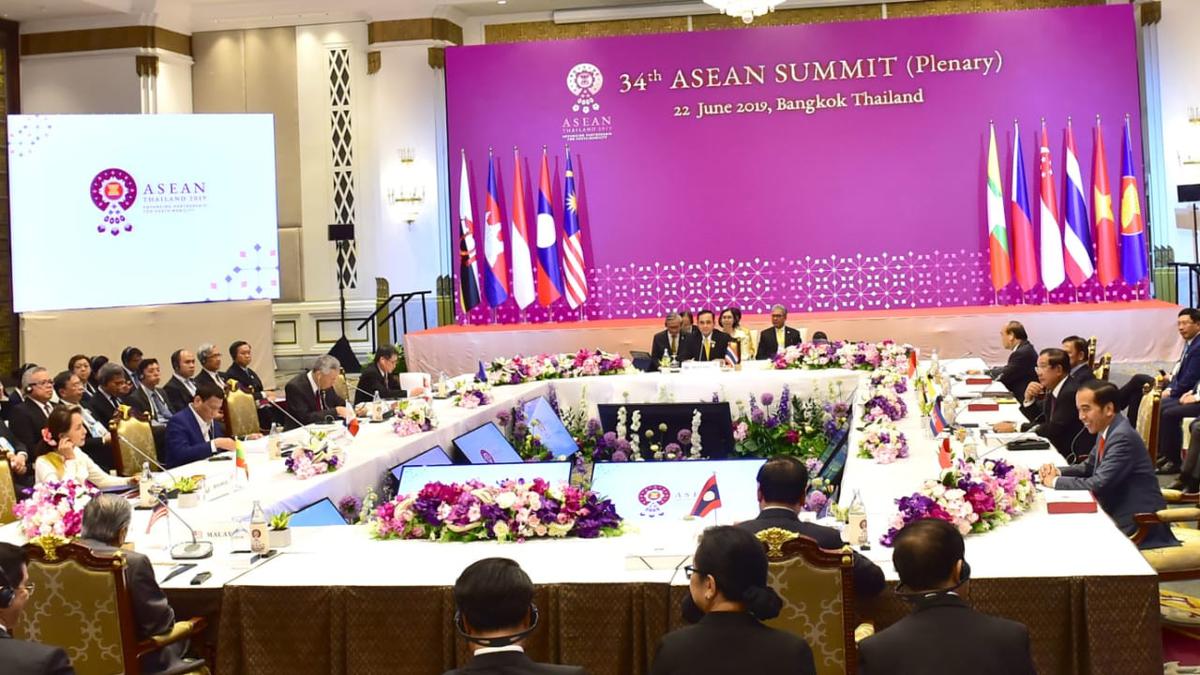 KTT ke-34 di Thailand Berhasil Adopsi Outlook ASEAN Soal Indo-Pasifik