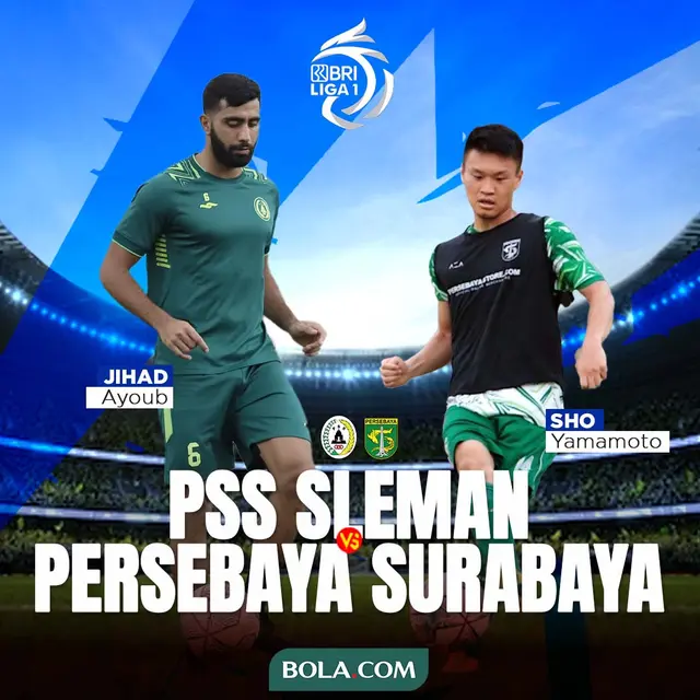 Link Live Streaming BRI Liga 1 di Vidio Sore Ini: PSS Sleman Vs Persebaya Surabaya - Indonesia ...