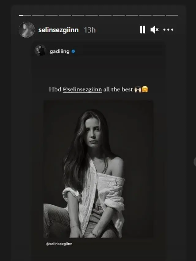 Unggah Ucapan Gading Marten, Ini Potret Terbaru Selin Sezgin Bintang ...