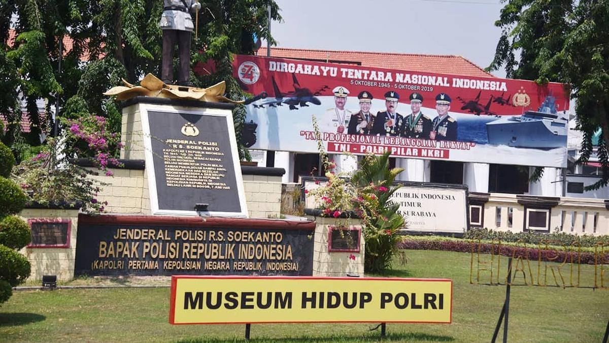 6 Potret Museum Hidup Polri, Masih Aktif Jadi Polrestabes Surabaya