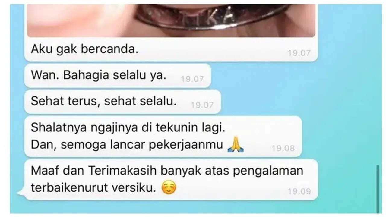 6 Chat Pacar Pamer Foto Sudah Lamaran dengan Orang Lain Ini Bikin Patah ...