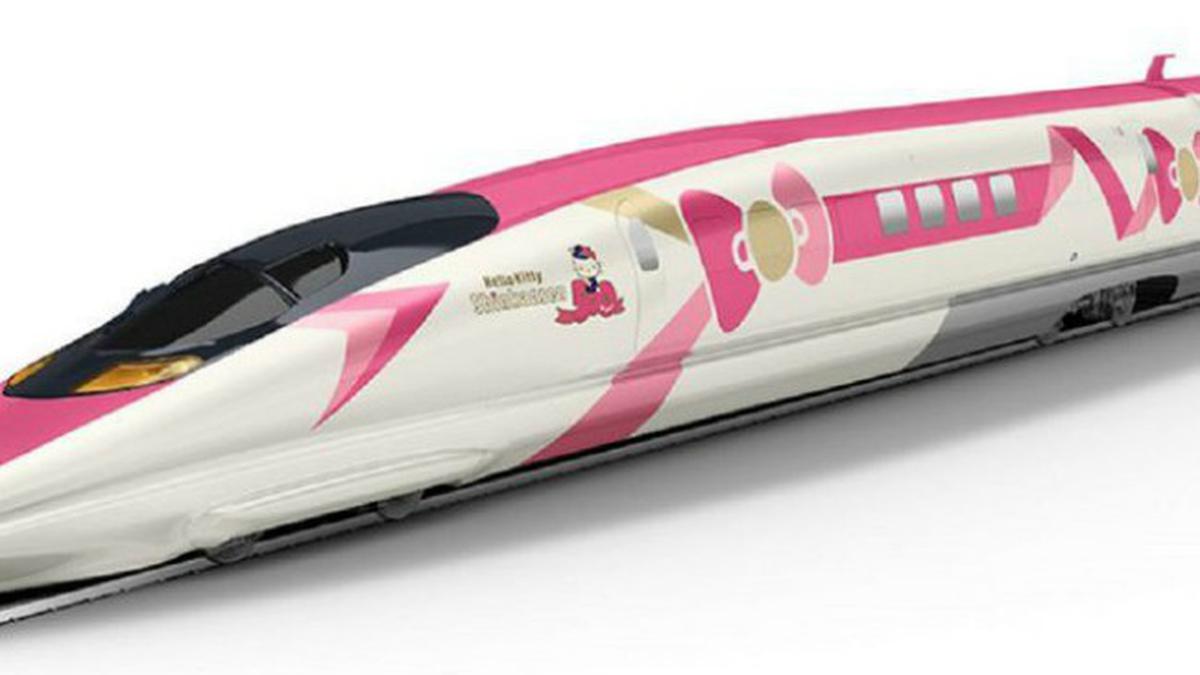 Gemas, Kereta Cepat Edisi Hello Kitty Bakal Meluncur di Jepang