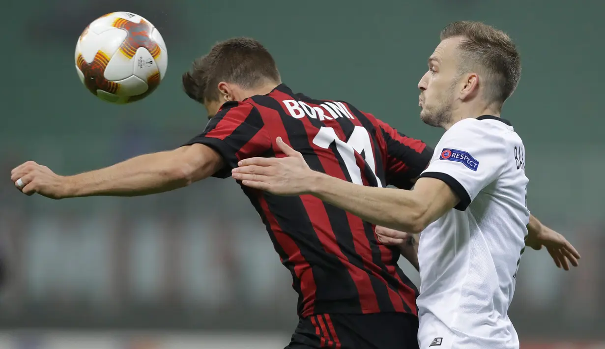 PHOTO: AC Milan Gagal Cetak Gol di San Siro - Foto Liputan6.com
