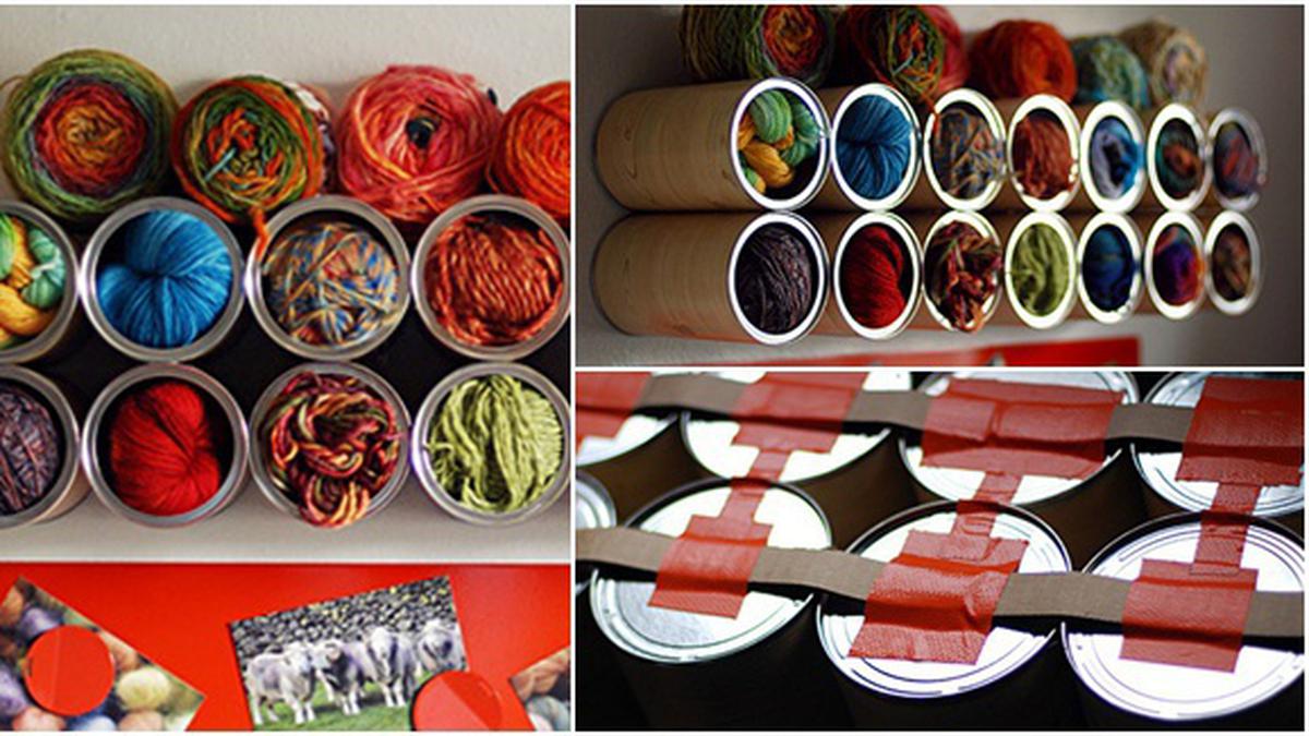 DIY: Rak Bulat Serbaguna Dari Kaleng Bekas - Parenting Fimela.com