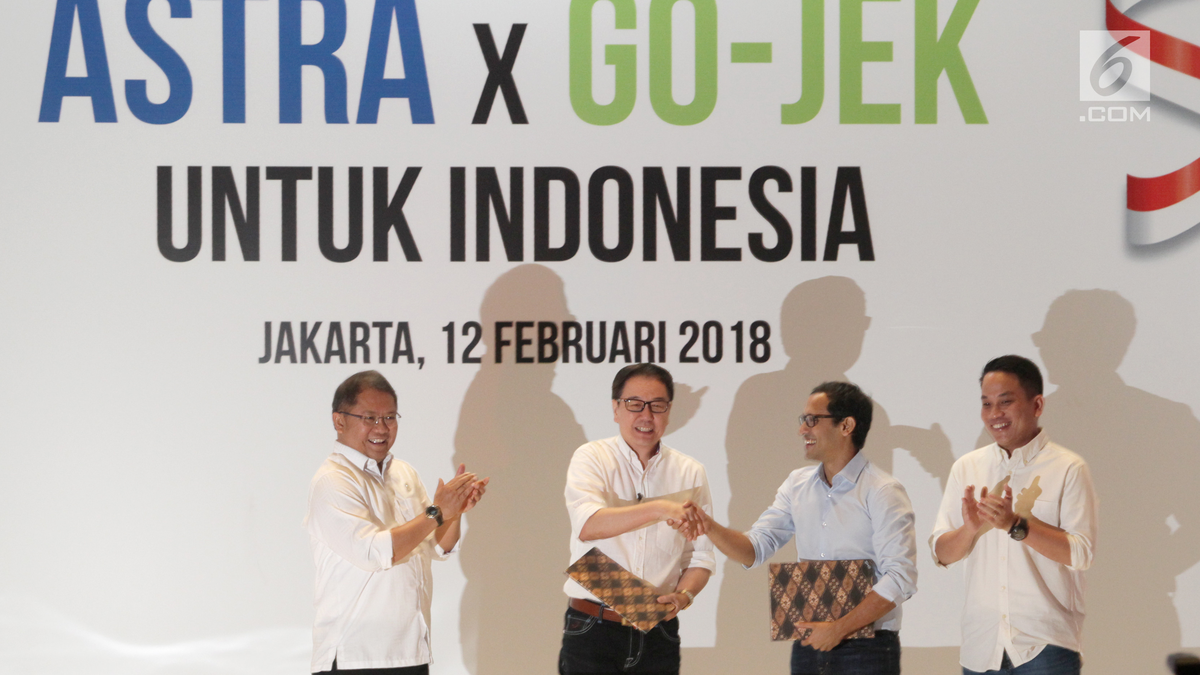 FOTO: Astra Resmi Suntik Go-Jek Rp 2 Triliun - Foto Liputan6.com