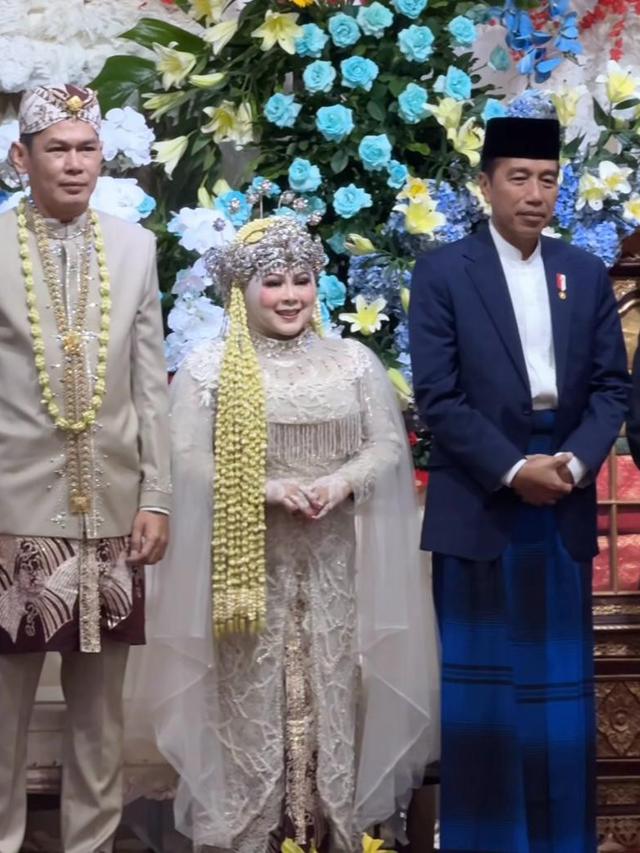 Potret Pernikahan Putri Wapres Ma'ruf Amin yang Dihadiri Jokowi, Jadi ...