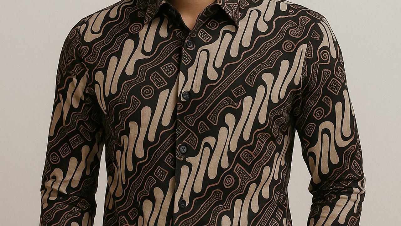 7 Inspirasi Batik Motif Parang Modern untuk Kerja, Tampil Rapi dan ...