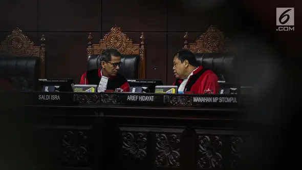 Hasil Sidang MK Putuskan Sengketa Pilpres 2024 - liputan6.com