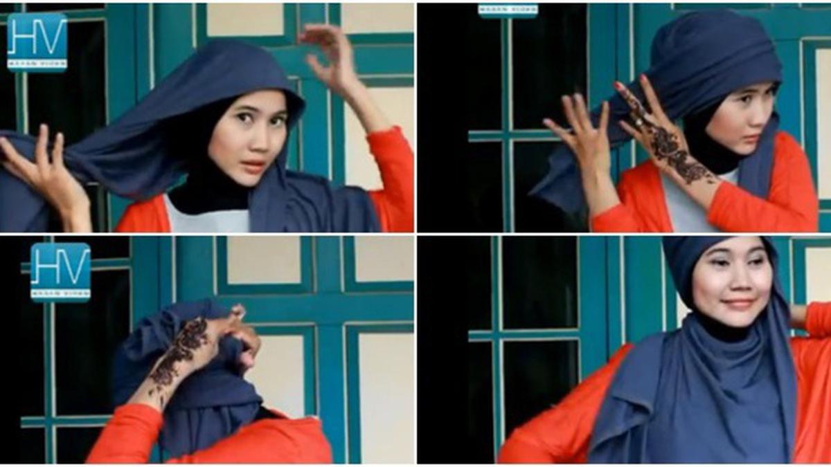 Video Tutorial Hijab Pashmina Praktis: Cantik Dalam 1 Menit - Beauty ...