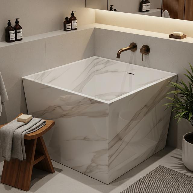 7 Inspirasi Bak Mandi Keramik Modern dan Estetik, Bantu Percantik Hunian