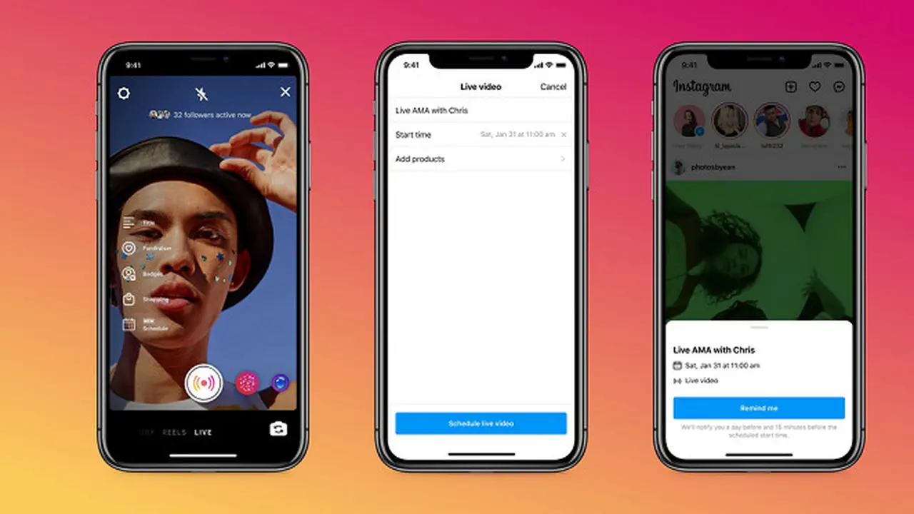 Tak Lagi Bebas, Live Instagram Kini Hanya untuk Akun Publik 1.000 ...