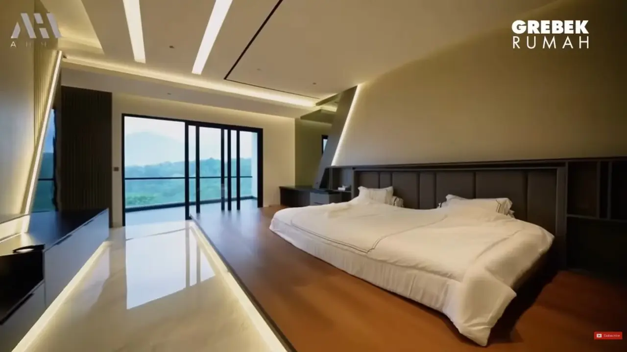 14 Potret Rumah Baru Verrell Bramasta dengan View Gunung Salak ...
