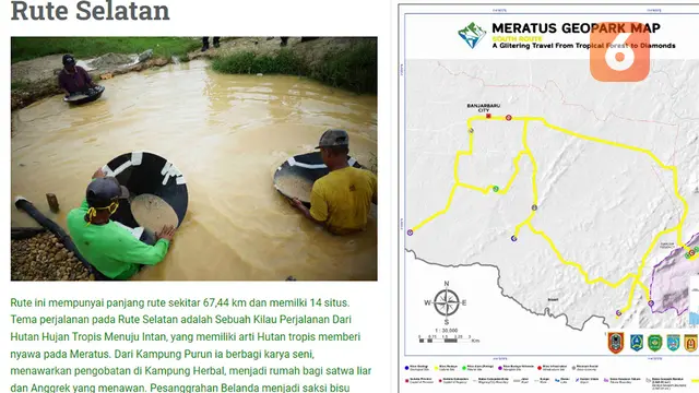 Menjelajahi Geopark Meratus: Dari Hutan Hujan, Tambang Intan, hingga ...