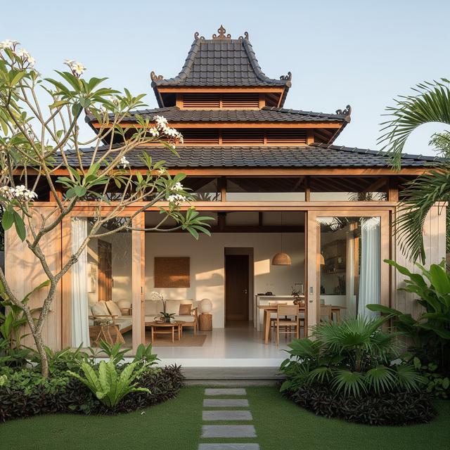 9 Model Rumah Sederhana tapi Mewah dengan Atap Limasan Modern ...