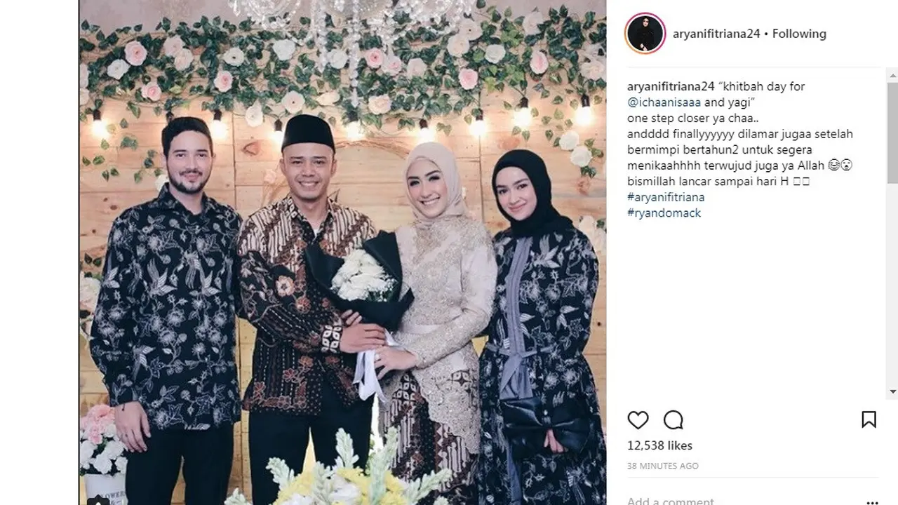 Bintang FTV Icha Anisa Akhirnya Dilamar Kekasih - ShowBiz Liputan6.com