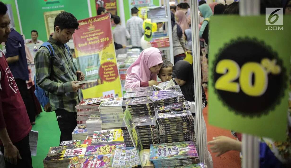 FOTO: 53 Ribu Judul Buku Mejeng di Islamic Book Fair 2018 - Foto ...