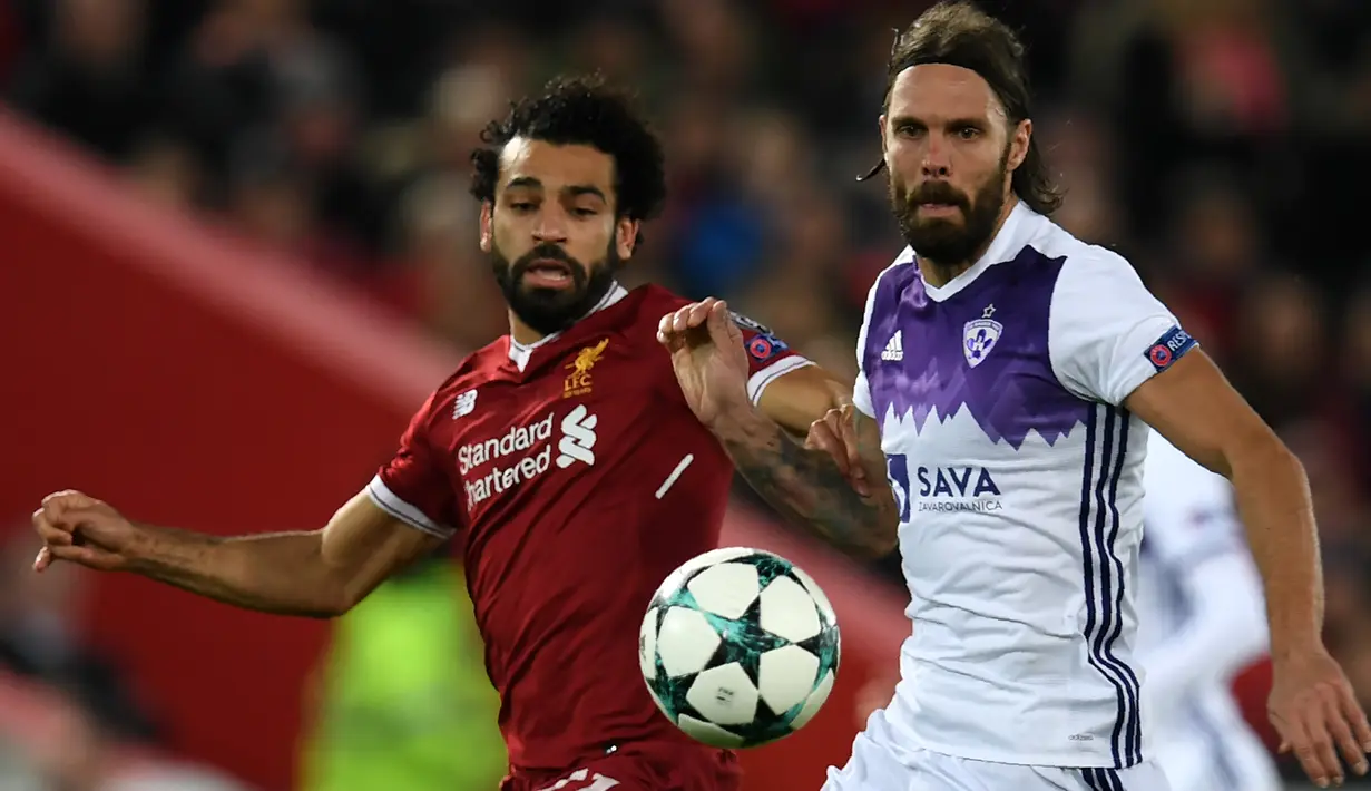 PHOTO: Liverpool Benamkan Maribor 3-0 - Foto Liputan6.com