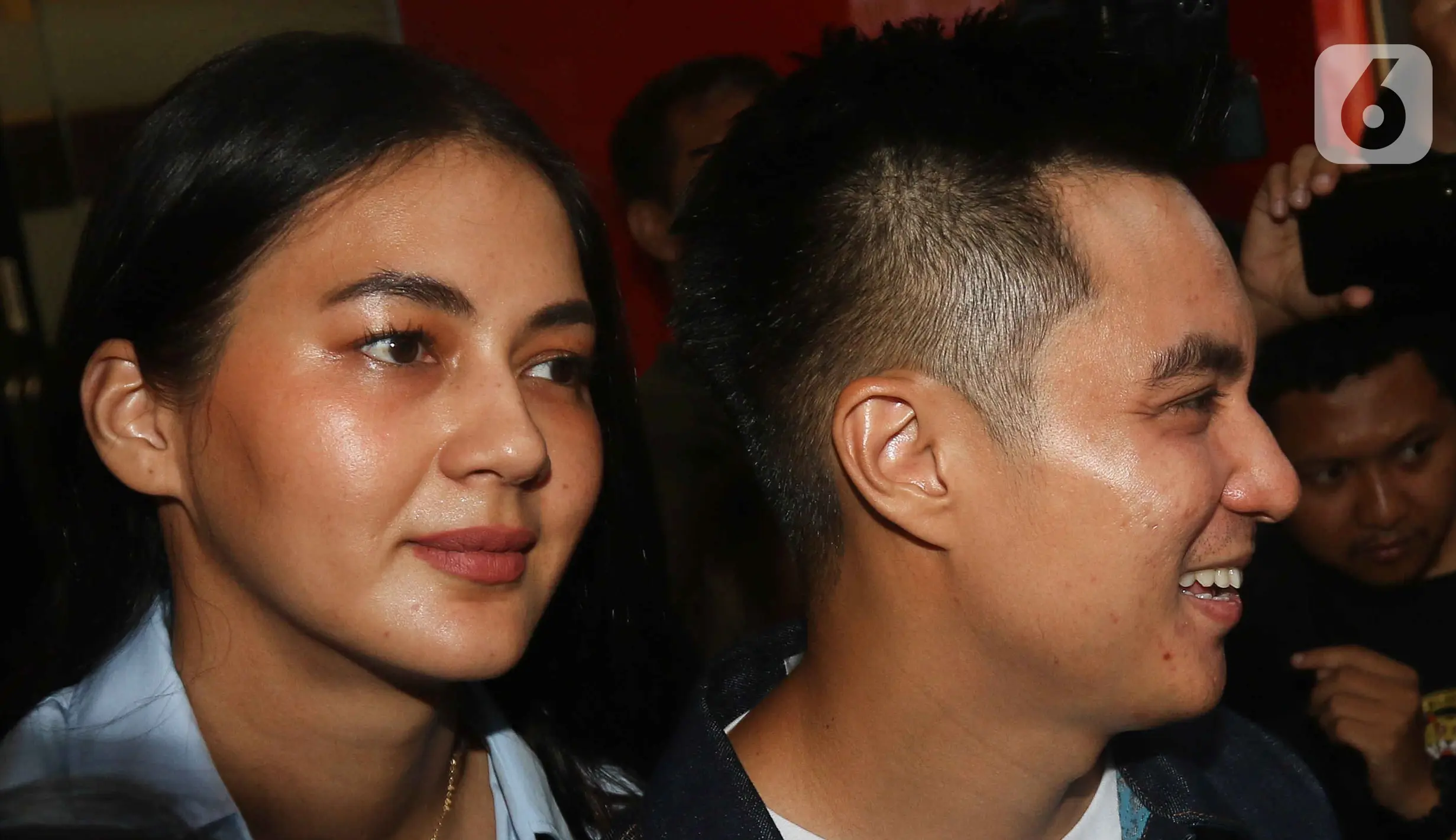 Ekspresi Baim Wong Dan Paula Verhoeven Usai Diperiksa Kasus Prank Kdrt