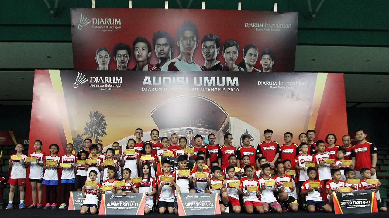Rekor Fantastis Jumlah Peserta Audisi Umum Djarum 2018 Pecah di Kudus - Ragam Bola.com