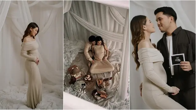 Aaliyah Massaid Hamil, Ini 6 Potret Pregnancy Reveal di Usia Kandungan ...