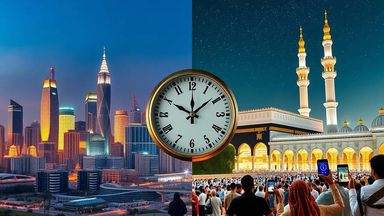 Perbedaan Jam Indonesia dan Arab, Penting untuk Jamaah Haji dan Umroh ...