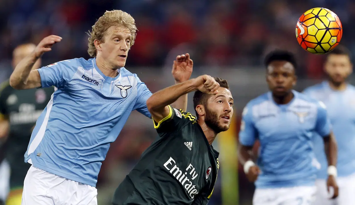 AC Milan Bantai Lazio di Olimpico - Foto Liputan6.com