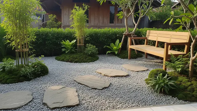 7 Desain Area Depan Rumah Ala Japandi yang Estetik dan Menenangkan
