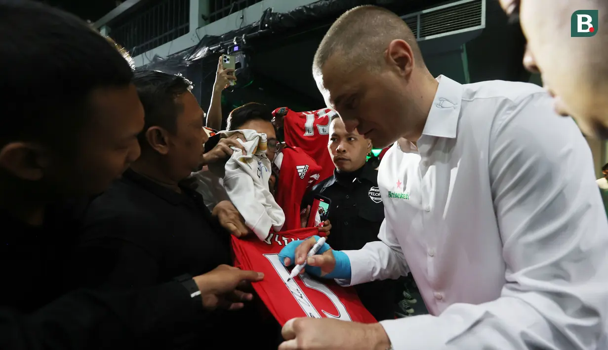 Foto: Meriahnya Acara Jumpa Fans dengan 2 Legenda Liga Champions, Vidic ...