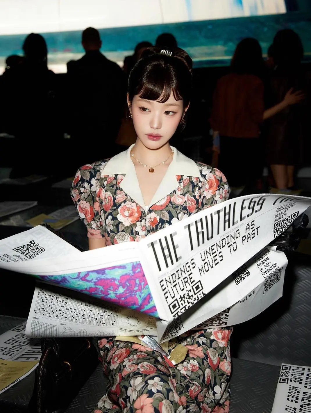 6 Potret Jang Wonyoung IVE Pancarkan Pesona ala Audrey Hepburn di Paris ...