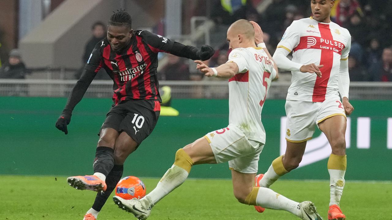AC Milan vs Genoa: Rafael Leao Kembali Jadi Pembeda